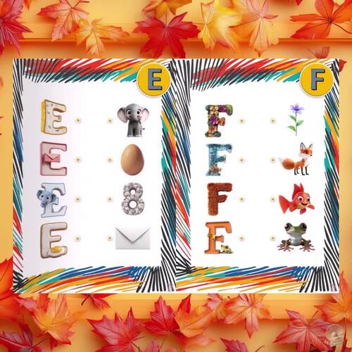 Alphabet Matching Activity • 26 Letter Recognition Worksheets ...