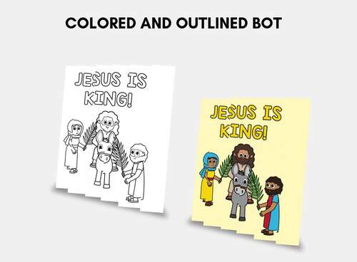 Hosanna Palm Sunday Agamograph Sunday School Craft for Easter Holy Week