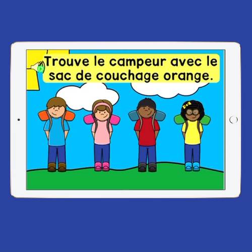 Trouve l'ORANGE Reconnaître les couleurs | Cartes BOOM avec audio | Le ...
