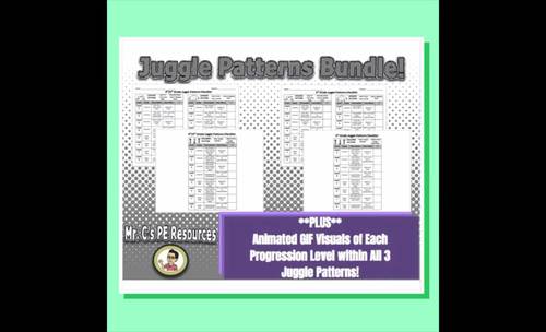Juggle Patterns Bundle! by Mr C's PE Resources | TPT