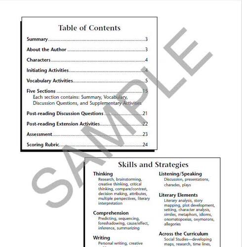 The Magician's Nephew Novel Units® Teacher Guide Novel Study | TPT