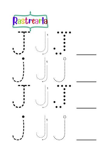 Plan de estudios para niños pequeños | Actividades con la letra "J"