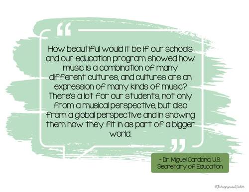 MUSIC ADVOCACY QUOTE POSTERS- printable & digital by The Cringey Music ...