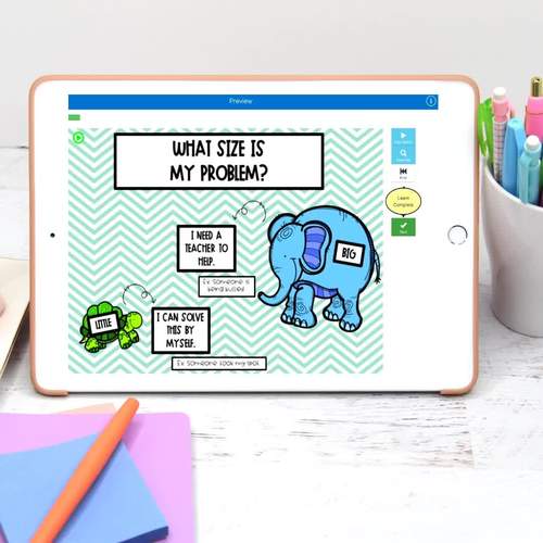 Size of the Problem Boom Cards by Sweetnsauerfirsties | TPT