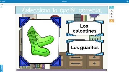 Spanish Accessories Vocabulary & Definite Articles Boom Cards | TPT