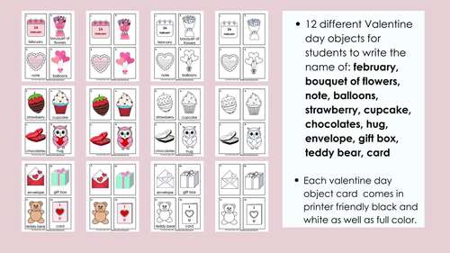 Valentine Activities Write the Room | Literacy Kindergarten Center ...