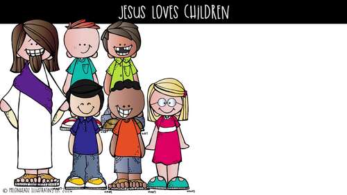 Jesus loves Children clip art, Bible, LDS COMBO PACK by Melonheadz Clipart