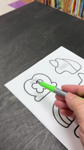 Lucky Charms Sight Words, CVC Words, & Letters Phonics Project | TPT