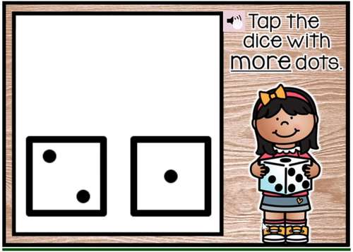 More or Less Distance Learning Boom Cards by Primary Polished | TPT