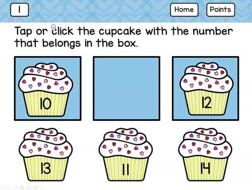 Order Teen Numbers Before After Between Valentine Cupcakes for Google ...