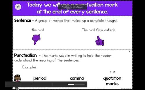 Punctuation Lesson by The No Prep Teacher | Teachers Pay Teachers