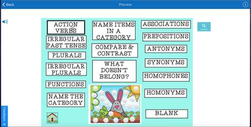 SPRING & EASTER 4 SCENE DIGITAL BOOM CARDS & SMASH MATS BUNDLE, LANGUAGE