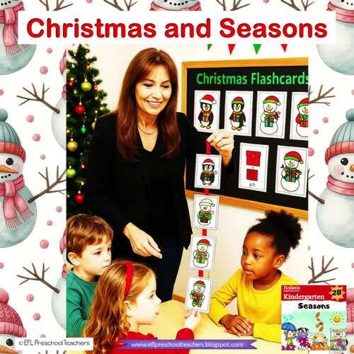 Christmas Snowman & Penguin Activities | ESL ELL | TPT