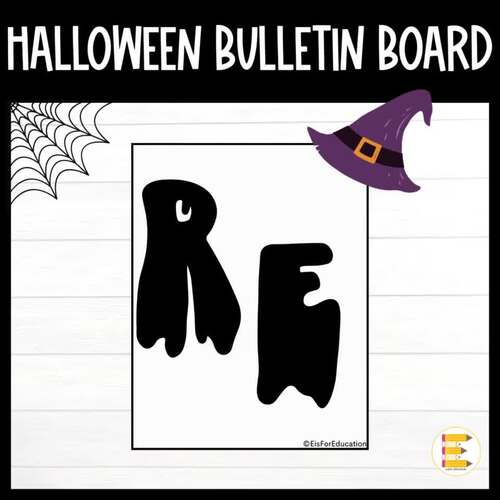 Fall Bulletin Board Set - Halloween, October Library Door Decor | TPT