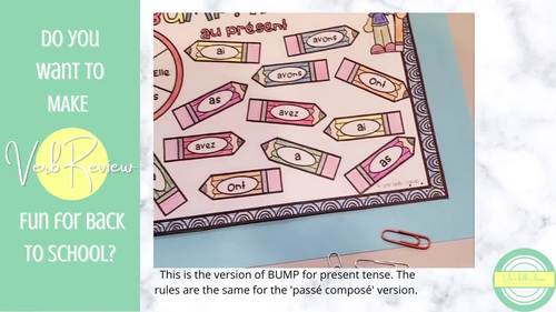 BUMP: les verbes irréguliers à l'imparfait// Irregular verbs past tense