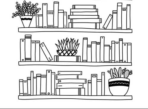 Reading Tracker, 100 Book Reading Challenge, Reading Goals, Bookshelf