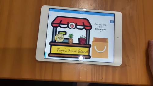 My Mini Market {Fruit} - Boom Cards - Distance Learning by SpeechBop