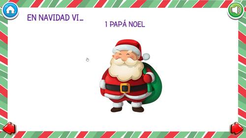 Navidad: Conteo del 1 al 12 en español / Christmas Spanish Counting 1 to 12