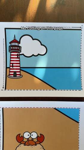 Summer Beach Interactive Activity-Articulation & Language- Speech Therapy