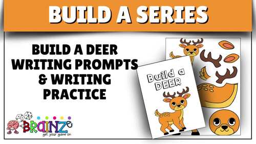 Build a Deer Craft | Letter D Alphabet Activity | Fall Forest Animal ...