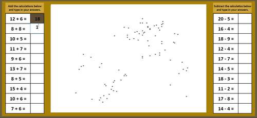 Mystery Digital Pixel Art NO PREP - Cat Family Addition and Subtraction ...