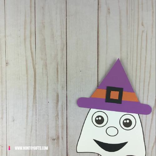 Ghost Craft - Halloween Activity - Halloween Bulletin Board by Non-Toy ...
