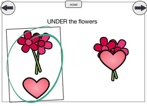 Valentine's Day Spatial Concepts and Prepositions BOOM CARDS Distance ...