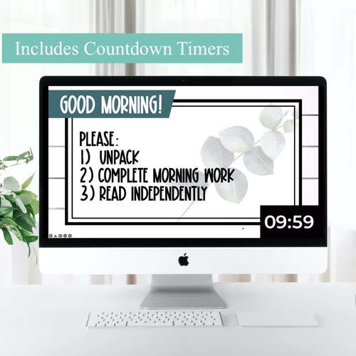 Morning Meeting Google Slides Templates Daily Agenda and Powerpoint ...