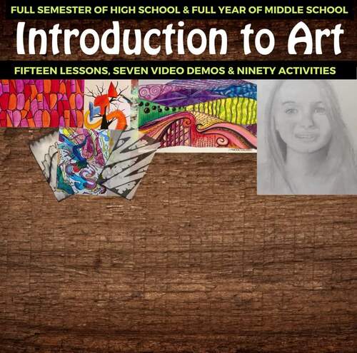*Middle School Art, High School Art Year long; Intro to Art 1 & 2 ...