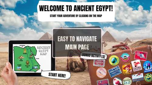 Virtual Field Trip to Ancient Egypt by Allie McKnight - One Happy Teacher