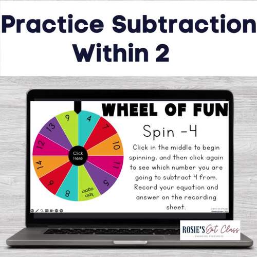 Subtraction within 20 Powerpoint Games for Activities to Build Math ...
