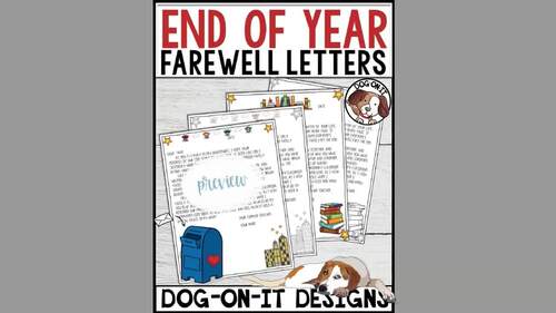 End of Year Letter to Students and Parents Editable Superhero Theme