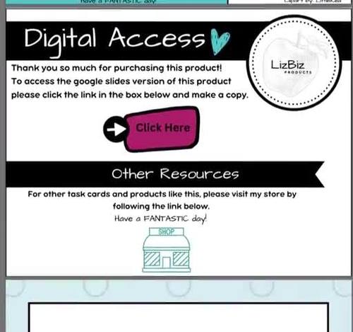 Winter Multiplication 4 Digit by 1 Digit Task Cards by LizBiz Products