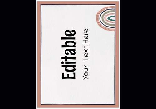 Boho Rainbow Editable Labels by OurYellowBench | TPT