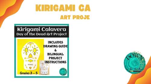 Day of the Dead Art Projects Kirigami Calavera Elementary Art Lesson
