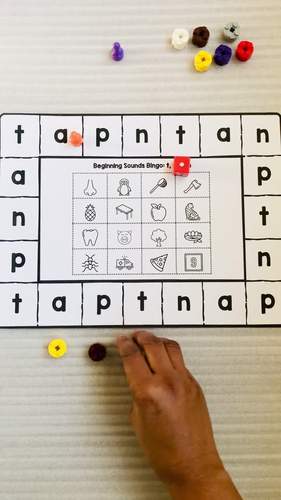 Beginning Sounds Bingo - Phonics Game by Flip With Joy | TPT