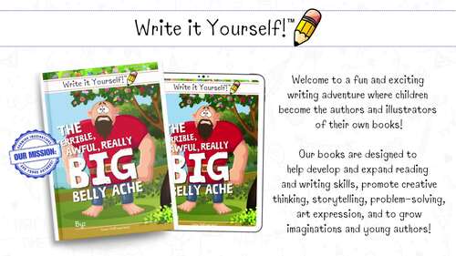 Write it Yourself!™ Creative Writing Prompts | Finish the Story | Activity