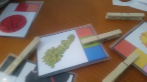 Color Clip Cards Matching Game by Monster's Chest | TPT