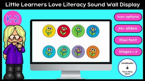 Little Learners Love Literacy aligned Letter Sound Cards - display ...