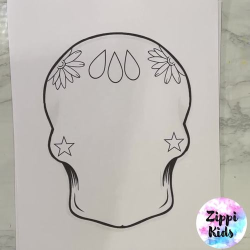 Hispanic Heritage Month Activities, Day of the Dead Sugar Skull Craft ...