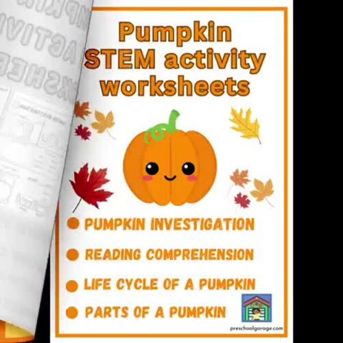 Pumpkin STEM activity packet by Preschool Garage | TPT