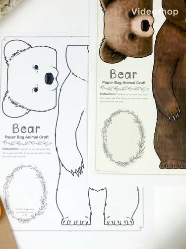 BUNDLE | Bear | Printable Paper Craft Templates by Simply Schoolgirl