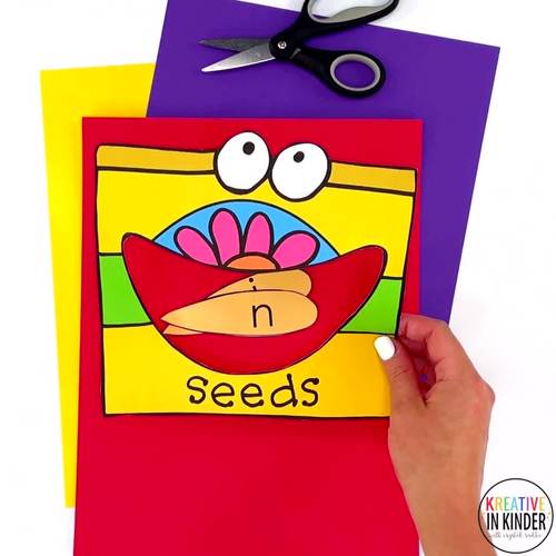 Feed the Letter Alphabet Center Game by Kreative in Kinder | TPT