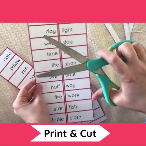 Montessori Language: Word Study Card Materials + Storage Lower Elementary