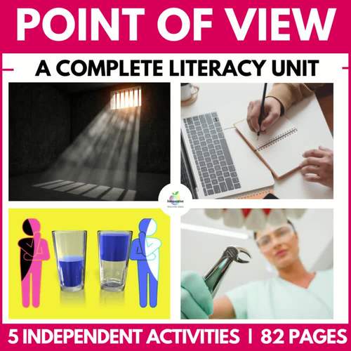 Author's Point of View Unit | Reading & Writing Activities | Perspective