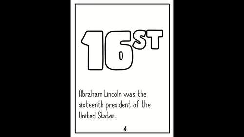 Presidents Day Readers Coloring Book, Abraham Lincoln & George Washington