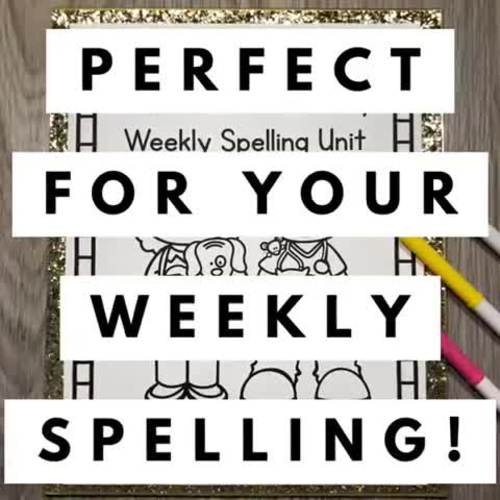 Spelling Activities For The -et Word Family Word Work Activities
