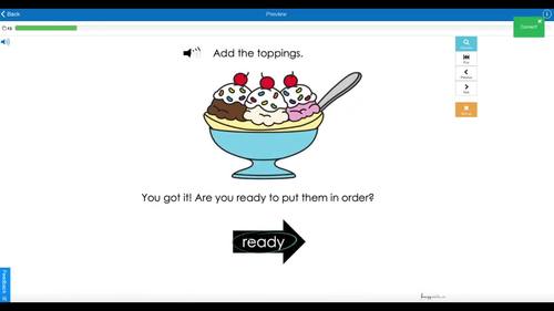 Digital Food Sequencing for Special Ed (Interactive PDF and Boom Cards)