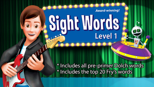 Sight Words - Level 1 by Rock 'N Learn | TPT