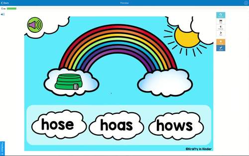 Long O Vowel Teams First Grade Boom Cards by Krafty in Kinder | TPT